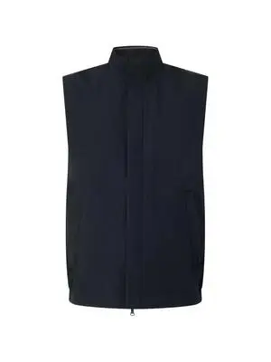 Paul & Shark Zip-up Sleeveless Jacket - Black