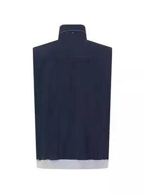 Paul & Shark High-neck Zip-up Vest