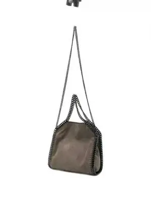 Stella McCartney Mini Falabella Chain-trim Shoulder Bag - Brown