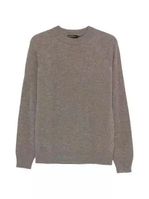 FILIPPO DE LAURENTIIS Long-sleeve Ribbed Sweater - Grey