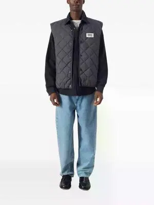 American Vintage Quilted Sleeveless Jacket