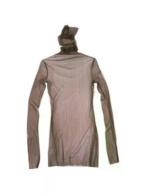 CORTANA Cisne Tulle Top - Brown