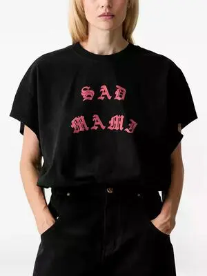 WILLY CHAVARRIA Slogan-print Bodysuit - Black