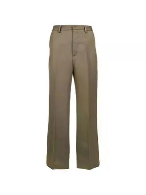 SECOND / LAYER Zooty Flare-silhouette Trousers - Neutrals