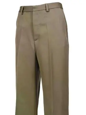 SECOND / LAYER Zooty Flare-silhouette Trousers - Neutrals