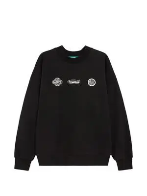 BARROW Graphic-print Sweatshirt - Black