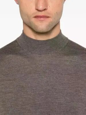 FILIPPO DE LAURENTIIS High-neck Long-sleeve Sweater