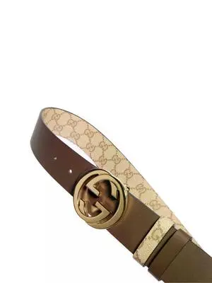 Gucci Interlocking G Reversible Belt