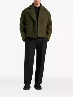 Manière De Voir Mika Double-breasted Jacket - Green