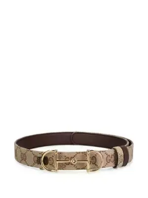 Gucci Horsebit Reversible Belt - Neutrals