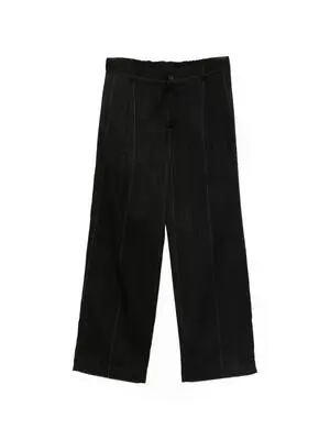 Isabel Benenato Pinstripe-pattern Pleated Trousers