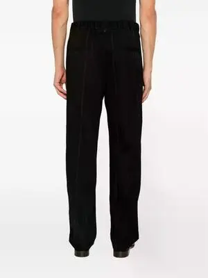 Isabel Benenato Pinstripe-pattern Pleated Trousers