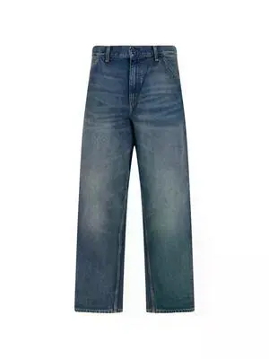 Carhartt Work In Progress Single Knee Pant Faded-effect Jeans - Blue
