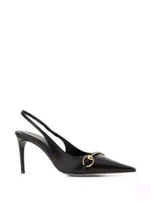 Gucci Horsebit Slingback Pumps
