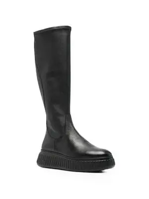 WONDERS Grained Leather Boots