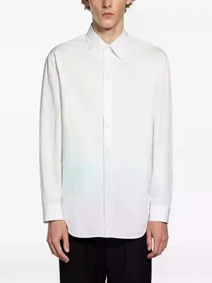 Balenciaga Long-sleeve Standard Cotton Shirt - White