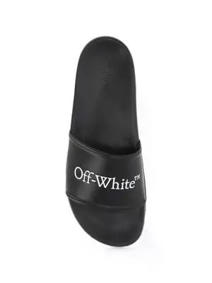 Off-White Logo-print Slides