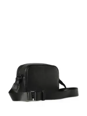 Armani Exchange Logo-detail Messenger Bag - Black