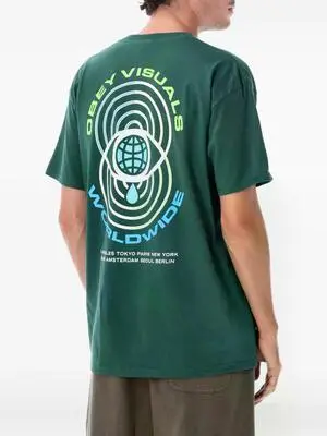 Obey Graphic-print T-shirt - Green