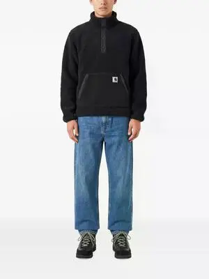 Carhartt Work In Progress Elliot Logo-patch Fleece Sweatshirt