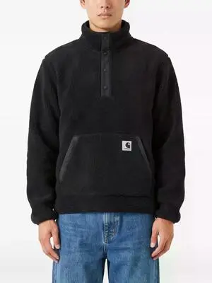 Carhartt Work In Progress Elliot Logo-patch Fleece Sweatshirt