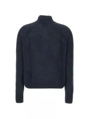 GRAN SASSO Button-placket High-neck Sweater