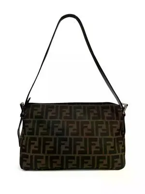 Fendi 20th Century Zucca Canvas Shoulder Bag
