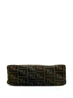 Fendi 20th Century Zucca Canvas Shoulder Bag