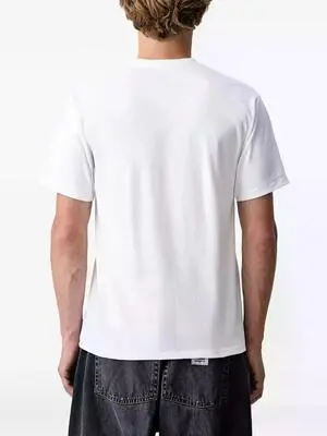 A BATHING APE Glitch Woodland College Camouflage-print T-shirt - White