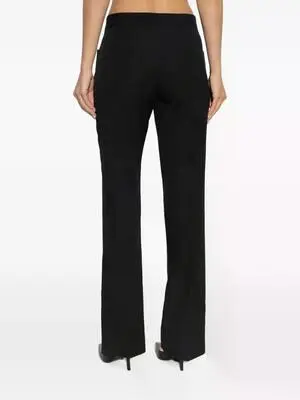 Balmain Belted Wool Trousers
