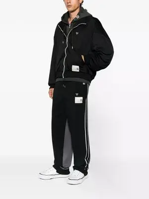 Mihara Yasuhiro Logo-patch Zip-up Jacket