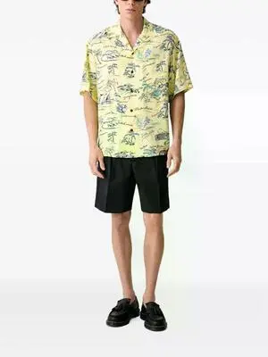 WACKO MARIA Graphic-print Short-sleeve Shirt