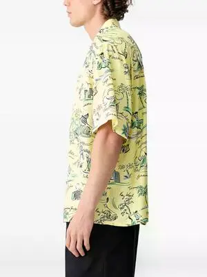 WACKO MARIA Graphic-print Short-sleeve Shirt