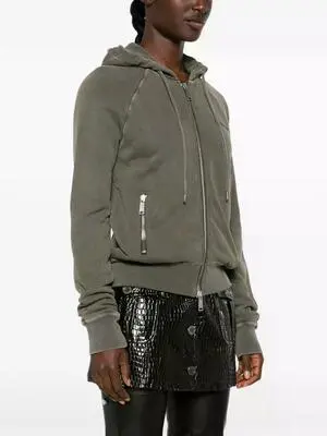 Dsquared2 2000s Zip-up Hoodie - Grey