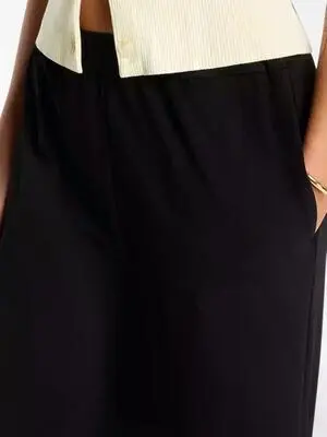 SAMSOE SAMSOE Elasticated-waistband Wide-leg Trousers