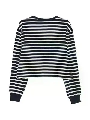 Denimist Striped Cropped Sweater