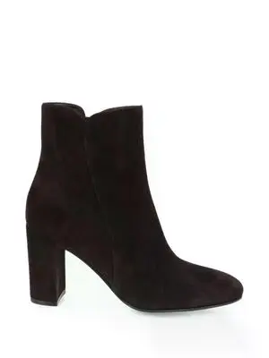 GIANVITO ROSSI Suede Ankle Boots - Brown