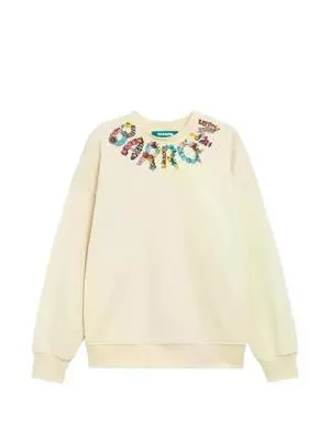 BARROW Logo-print Sweatshirt - Neutrals
