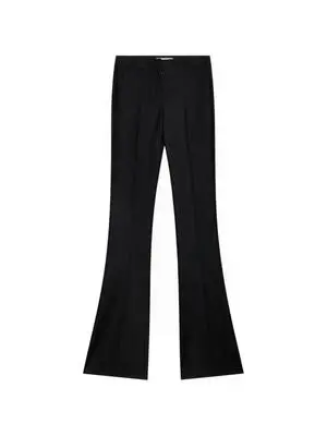 Blumarine Slim-fit Flared Trousers - Black