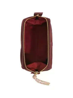 Bimba Y Lola Medium Burgundy Coated Make-up Case