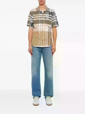 Moncler Check-print Utility Shirt
