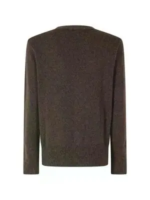 ROBERTO COLLINA V-neck Patch-pocket Cardigan