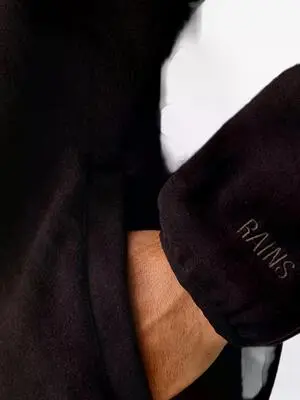Rains Fleece-texture Hoodie