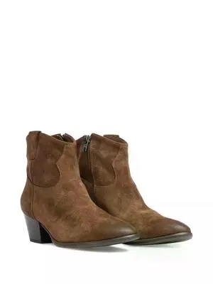 Ash Fame Suede Ankle Boots