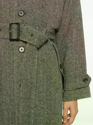Polo Ralph Lauren Herringbone Belted Coat - Neutrals