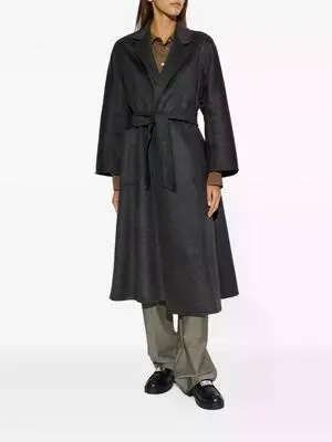 Max Mara Ludmilla Belted Coat - Grey