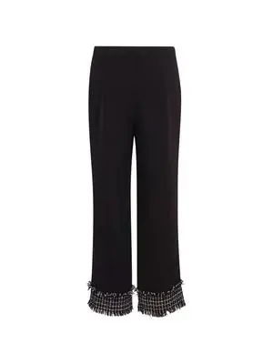 JOVONNA Zinnia Tweed-trim Trousers