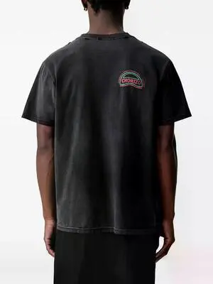 WILLY CHAVARRIA Graphic-print Distressed T-shirt