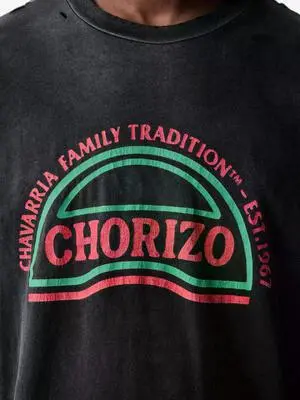 WILLY CHAVARRIA Graphic-print Distressed T-shirt