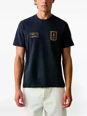 AERONAUTICA MILITARE Patch-detail T-shirt - Blue